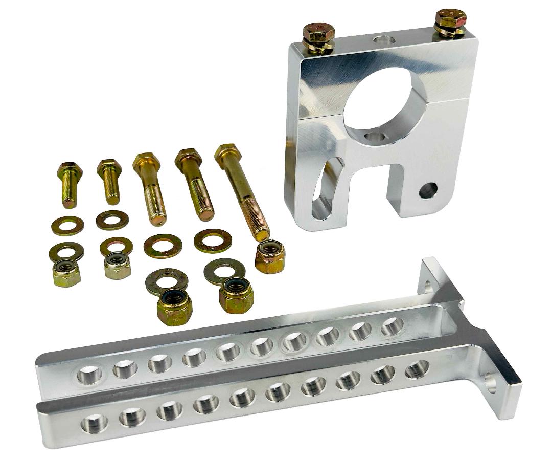 Billet Upper Adjustable Seat Mount Natural Finish – FFP Customs